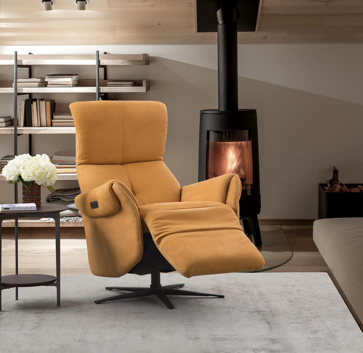 Chanza - Fauteuils relax - Lederland - Meubles de salon - Canapés en cuir