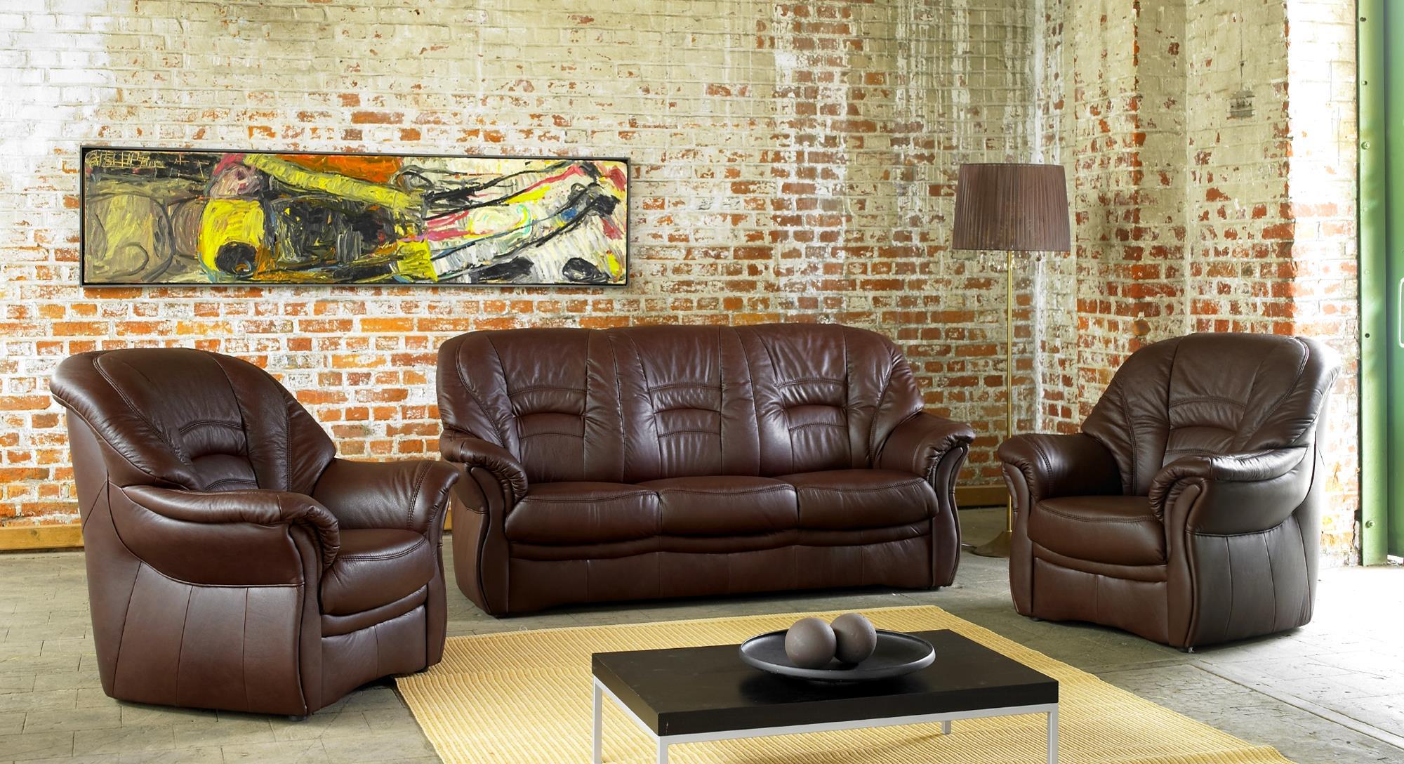 Salon En Cuir